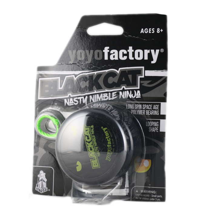 YoYoFactory Black Cat Yo-Yo by YoYo Shop Australia